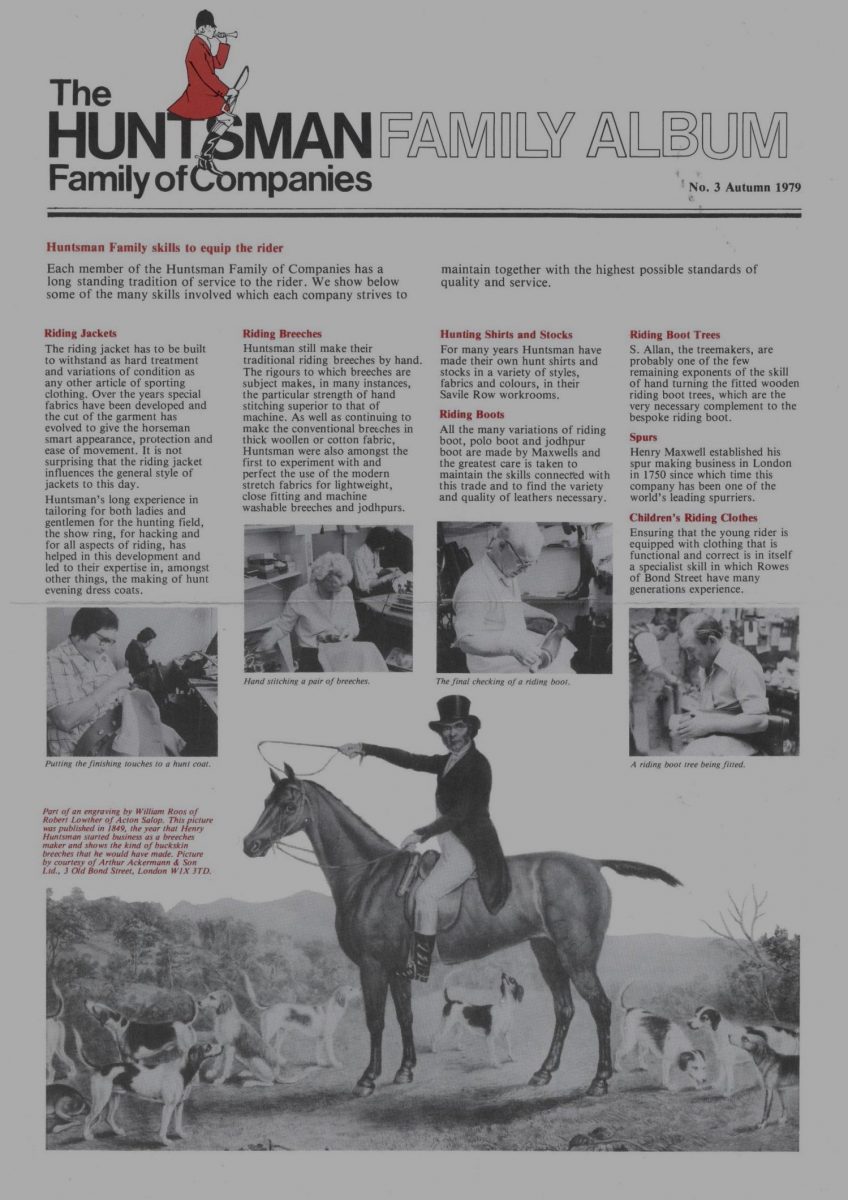 Savile Row Tailors | Mens Suit Tailors & Tailoring in London - Huntsman ...